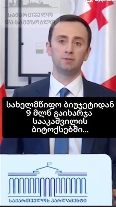 სახელმწიფო ბიუჯეტიდან 9 მლნ გაიხარჯა სააკაშვილის ბოტოქსებში… Youtube