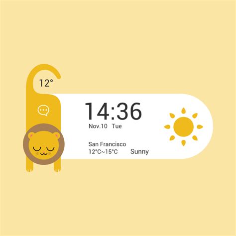 Weather Widget Behance