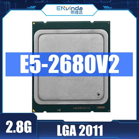 Usado Processador Intel Xeon E5 2680 V2 Cpu 2.8 Lga 2011 Sr1a6 Dez ...