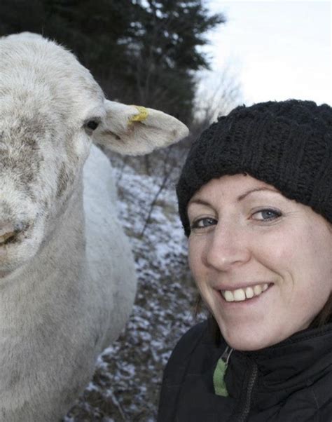 Lady Goes To Express Farewell To Seriously Sick Pregnant Sheep Then