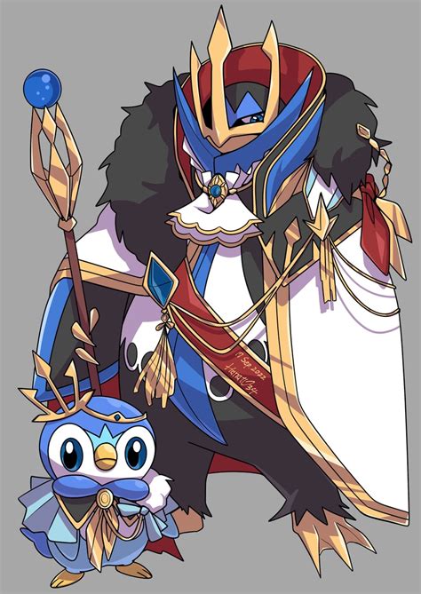 Piplup And Empoleon Pokemon Drawn By Hanato Yousei Danbooru