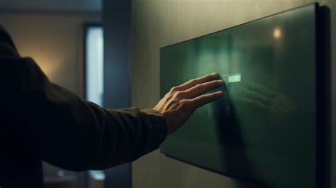 스마트 홈 장치의 렌더링 Ai 생성 이미지