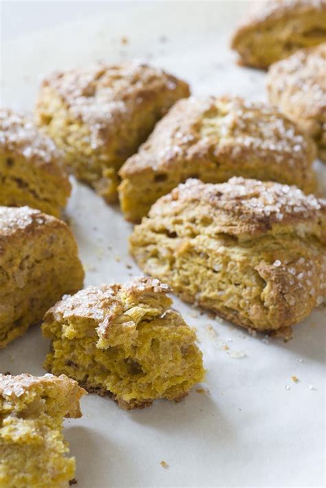 Harvest Pumpkin Scones Recipe Pumpkin Scones Pumpkin Scones Recipe King Arthur Flour Recipes