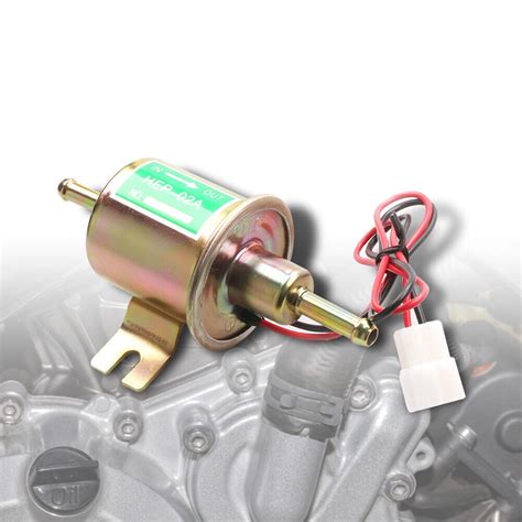 24v Electric Fuel Pump Golden Hep 02a Gas Diesel Fuel Pump Inline Low