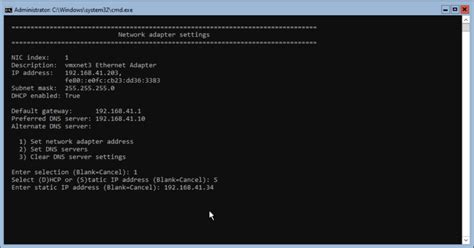 Installation And Configuration Of Windows Server Core Automated Vision