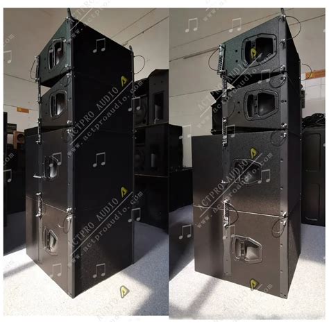 Q1 Audio Line Array Speaker Q1 V8 Double 10 Inch Powered Line Array Pro Audio Q1 V8 Active