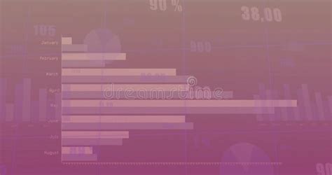 Animation Of Diagrams And Data Processing Over Circle Diagrams Stock Footage Video Of Virtual