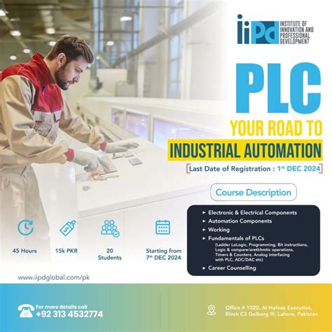 Iipd Global Lahore On Linkedin Industrialautomation Plcprogramming