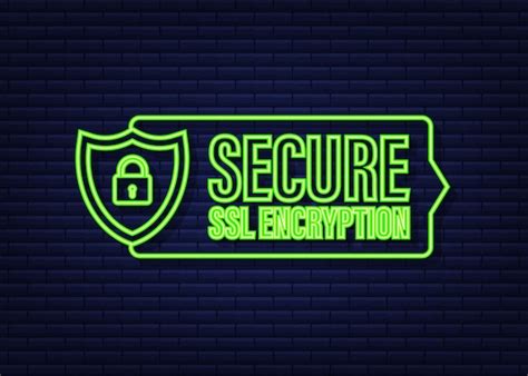 Premium Vector Secure Connection Icon Vector Illustration Isolated On