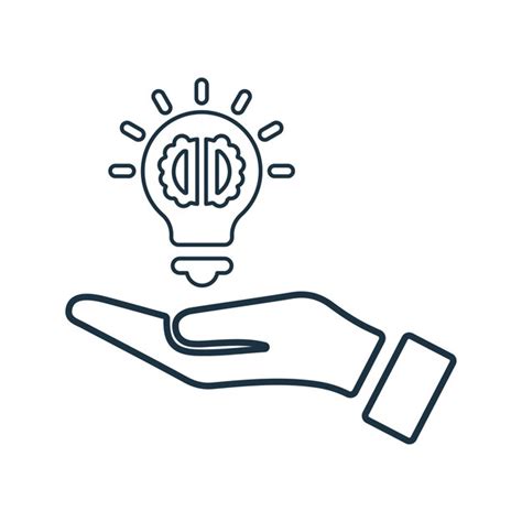 Premium Vector Creative Solution Line Icon Outline Vector