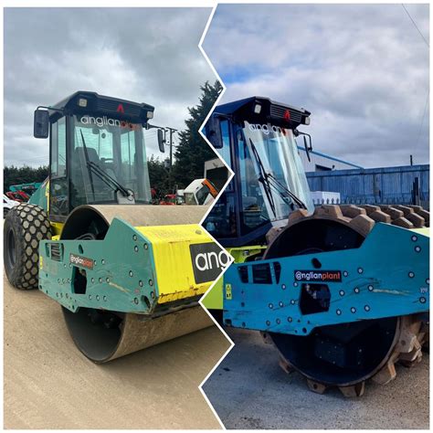 Roller Compactor Compaction Ammann Groundworks Civils Planthire