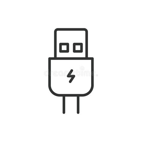 Fast Usb Charging In Line Design Fast Usb Charging Speed Power Quick Cable On White