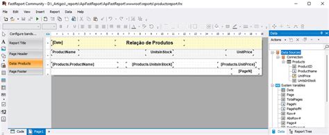 Aspnet Core Gerando Relatórios Com Fastreport Iv