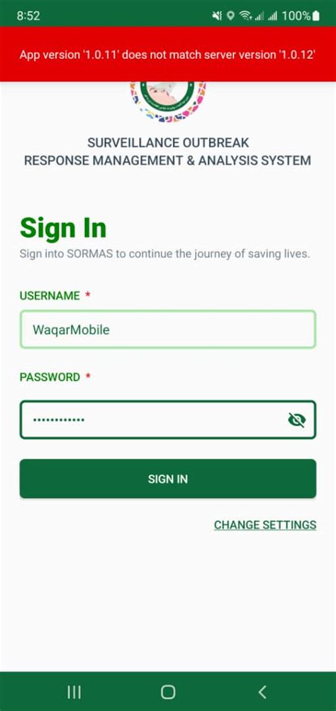 Mobile App Version Compatibility Issue · Issue 239 · Afg Polio Data