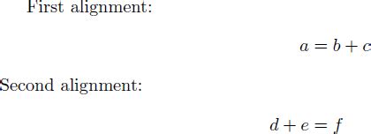 Sectioning Align Successive Equations Through The Entire Document TeX LaTeX Stack Exchange