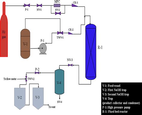 Schematic Of The Reactor Setup Download Scientific Diagram