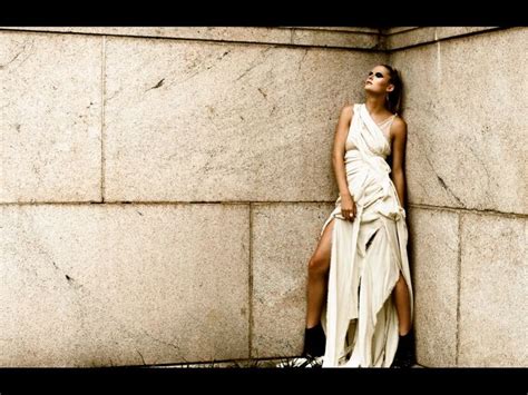 Julia Mcguire Fashion Model Wrap Dress