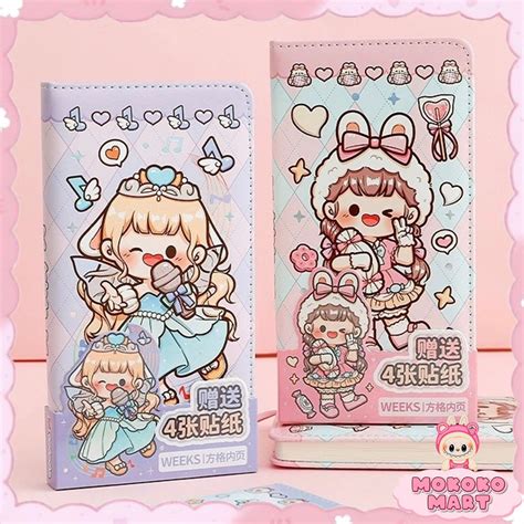 Jual MM Buku Jurnal 80 Lembar Hardcase Notebook Cantik Edisi Dodou Girl Sauce Notebook Aesthetic