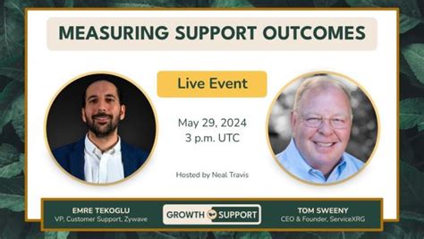 Webinar Measuring Support Outcomes Servicexrg