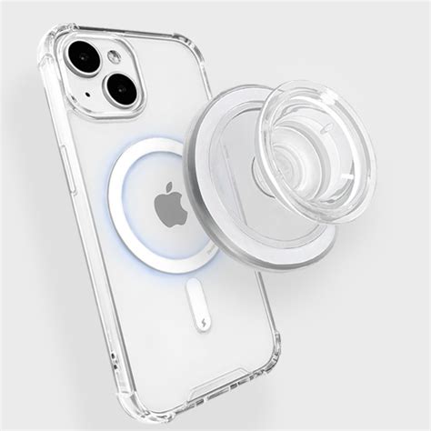 168cm케이스 직진배송🚀 링증정🎁 맥세이프 심플 스마트톡 핸드폰그립 톡홀더 아이폰 스마트톡 반구톡 제작 커플 투명 케이스 탈부착 핸드폰 폰거치대 우정템 남자