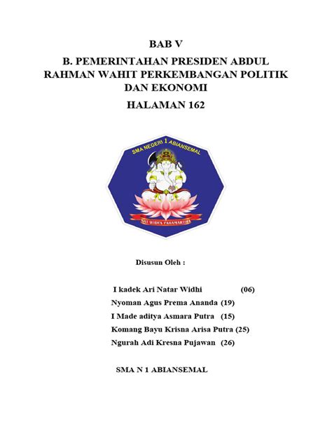 Bab V Sejarah Indonesia Pdf