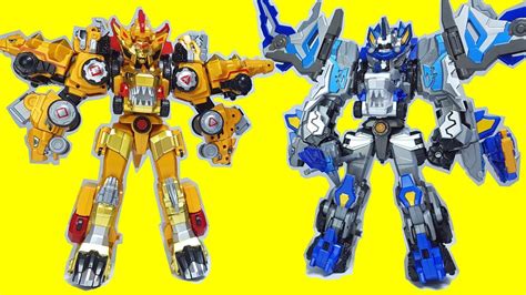 다이노코어 얼티밋 디버스터 티라노 And 하이퍼 디세이버 케라토 장난감 Dino Core Robot Toys Youtube