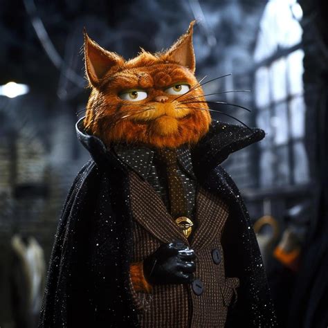 Garfield Cast As A Villain In Tim Burtons Batman Films Rmidjourney
