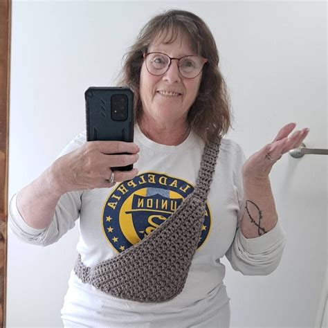 Sling Bag Crochet Pattern And Tutorial Etsy