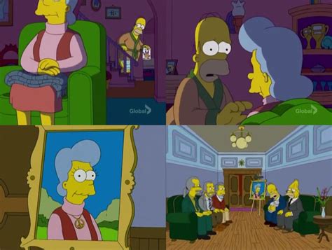 The Simpsons Mona Simpsons Death By Dlee1293847 On Deviantart
