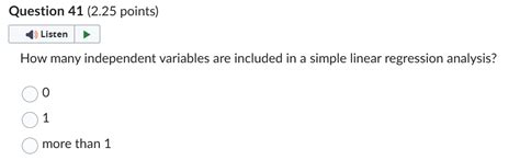 solved how many independent variables are included in a