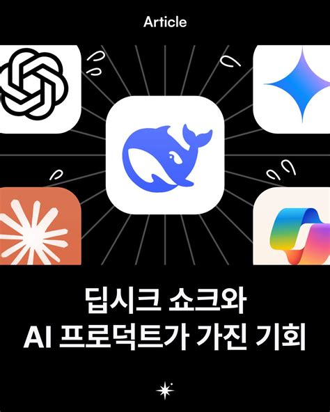 디자인 나침반 트렌드and인사이트 매거진 딥시크 쇼크와 Ai 프로덕트가 가진 기회 ⚡️무시무시한 딥시크 등장 🤹‍♀️난리난 미국 Ai 업계 🛡️주요 Ai 기업의 대응 🧑