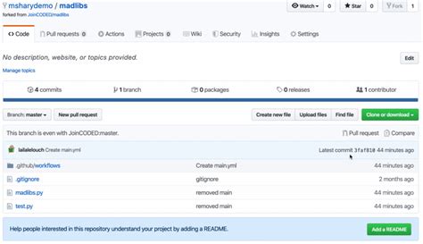 Github Joincodedmadlibs