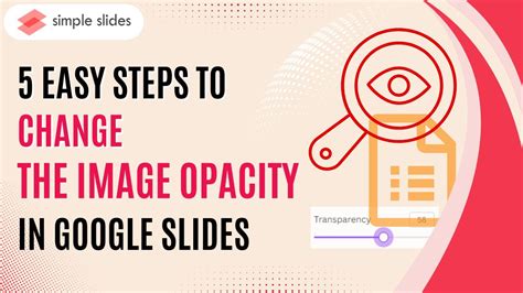 Google Slides Image Opacity Elevate Your Presentations