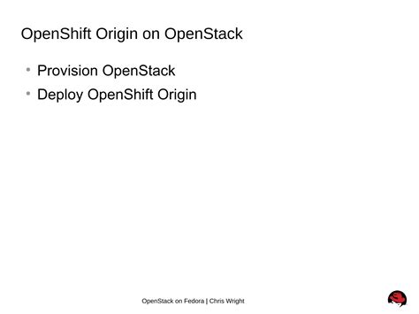 Openshift Openstack Fedora Awesome Ppt Cloud Computing Internet