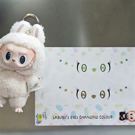 สติ้กเกอร์ เปลี่ยนสีตา ลาบูบู้ มาการอง Labubu Macaron น่ารัก Shopee Thailand
