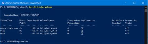 Check Bitlocker Drive Encryption Status For Drive Using Command Line