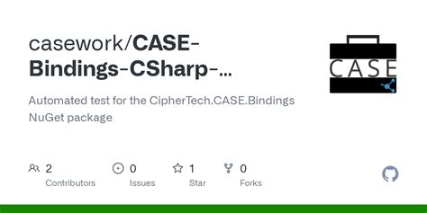Github Casework Case Bindings Csharp Monitor Automated Test For The Ciphertech Case Bindings