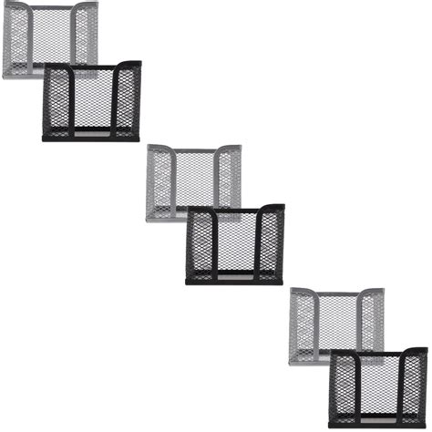 6 Pcs Mesh Notepad Holders Table Notepad Holders Notepaper Containers