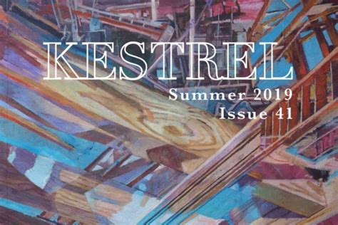 Kestrel Issue 41 To Be Launched With Events Celebrating Writing