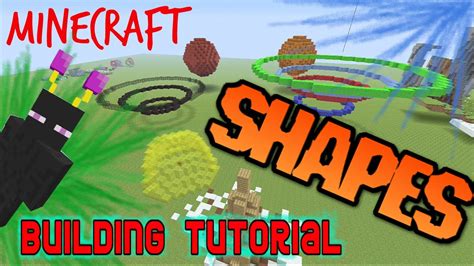 Building Shapes In Minecraft Tutorial Youtube