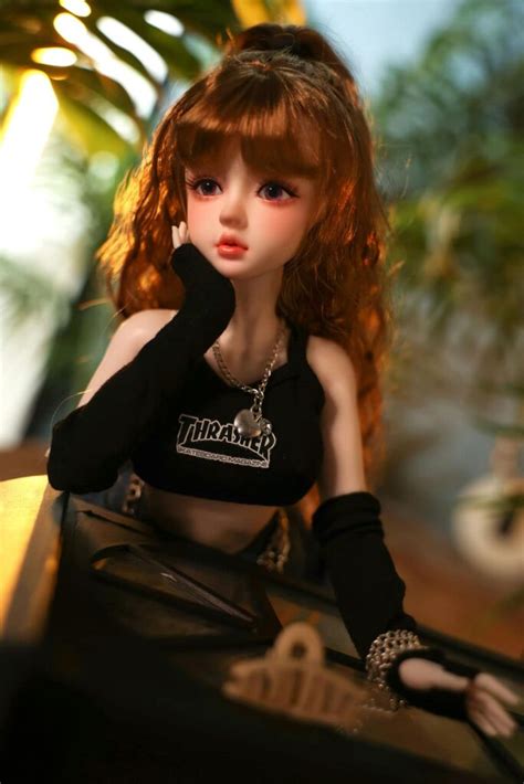 Alli 1ft9 60cm Anime Tiny Sex Doll With BJD Head VSDoll