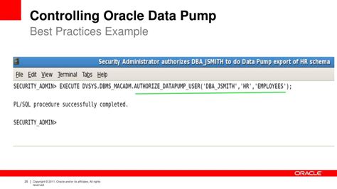 Ppt Oracle Database Vault Dba Best Practices Powerpoint Presentation Id1663636