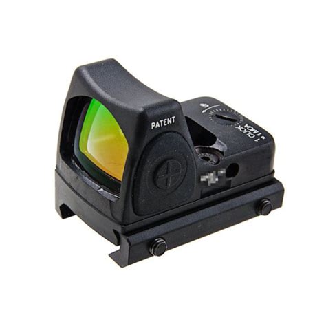 Sotac Rmr Mini Red Dot Sight Black W Picatinny Adaptor