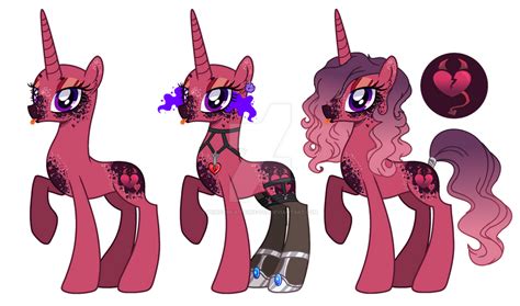 Mlp Cadance X Sombra Adoptable Nyp Closed By Princess Kitsune Tsu On