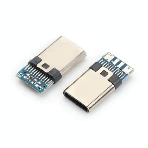 Usb C Type Connector Male 24pin With Pcb Type C Connector Plus Usb C Type Connector Male And