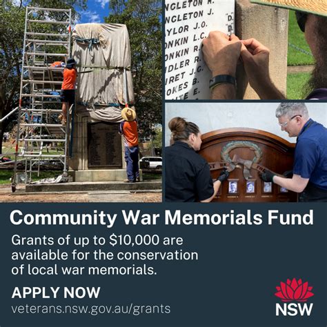 Community War Memorials Fund Mirage News