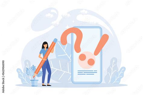 Feedback And Review Illustration Characters Giving Positive Feedback To Helpdesk Service