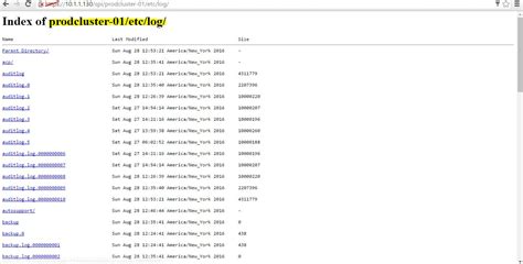 Remote Infrastructure Management Netapp Ontap 9 Cluster Log And