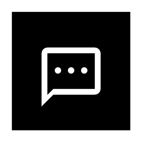 Chat Dot Square Fill Vector SVG Icon SVG Repo