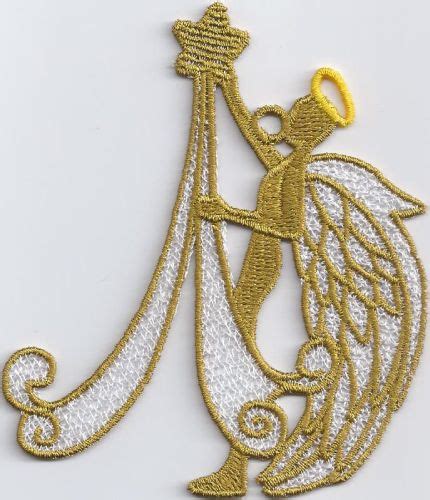 CSS464 FSL Christmas Angels C Some Stitches